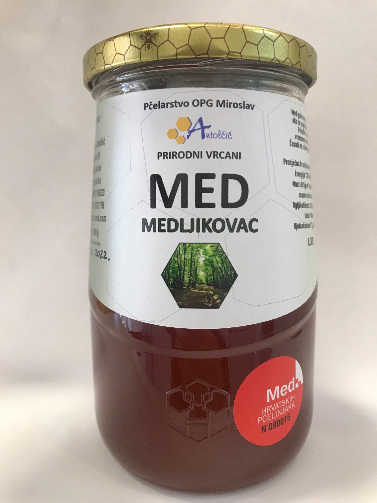 Medljikovac 900 g - Antolčić med